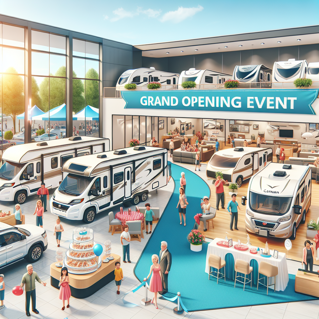 Celebrating Success With New Caravan Dealership Opening